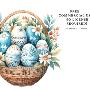 Easter Clipart, Spring Clipart, Easter Eggs Clipart, Boho Easter, Junk ...
