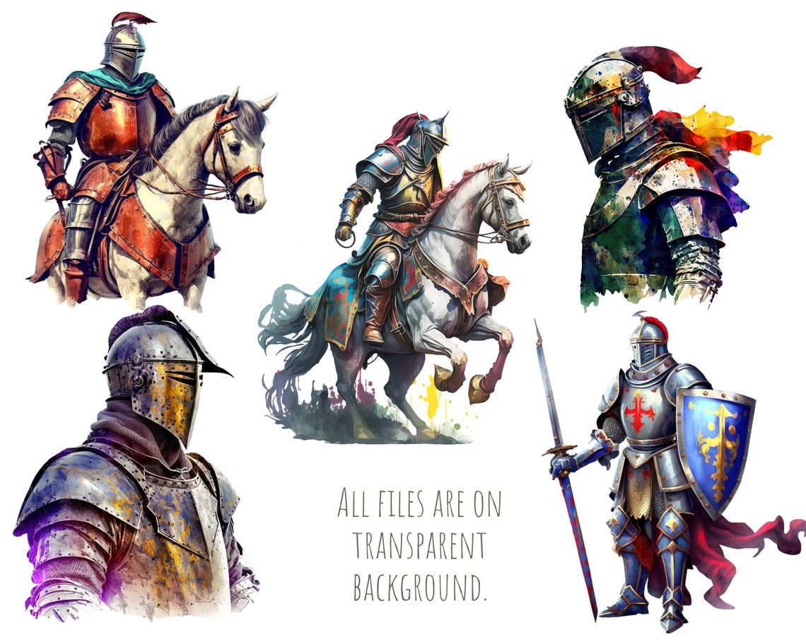 Knight Clipart. Cavalier Clipart, Chivalry Clipart, Tournament ...