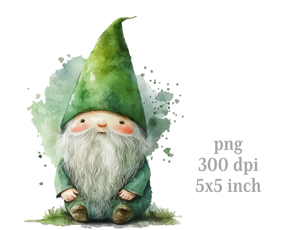 St.patrick 's Day Clipart Leprechaun Watercolor Clipart - Etsy