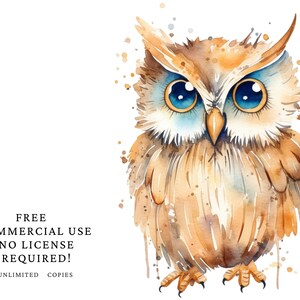 Boho Owl Clipart. Vintage Clipart, Retro Clip Art, Boho. Fantasy ...