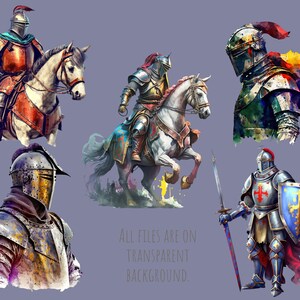 Knight Clipart. Cavalier Clipart, Chivalry Clipart, Tournament ...