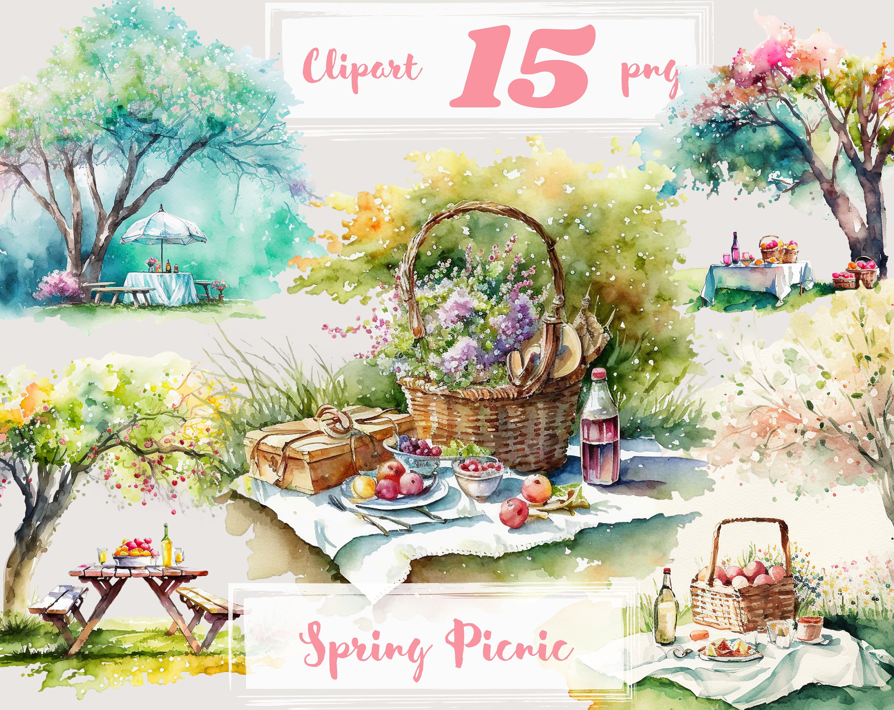 Picnic Time Clip Art