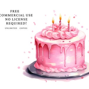 Cakes Clipart, Sweets Clip Art, St. Valentine's Day, Png. Digital ...