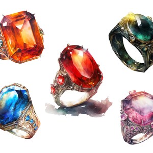 Jewelry Clipart, Ring Clip Art, Gemstone, Jewellery, Emerald, Diamond ...