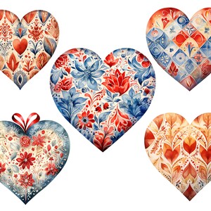 Christmas Heart Clipart. Winter Clipart, Love Clip Art, Wedding PNG ...