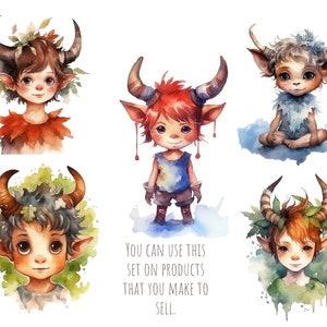 Faun Clipart. Fairy Clipart, Autumn Clipart, Elf Clip Art, Png. Digital ...