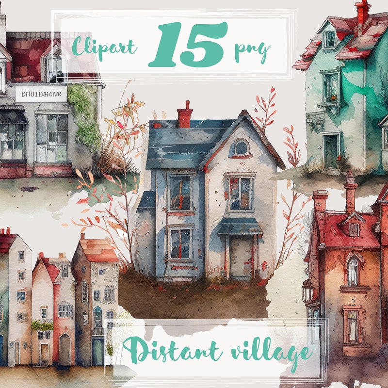 House Clip Art - Etsy