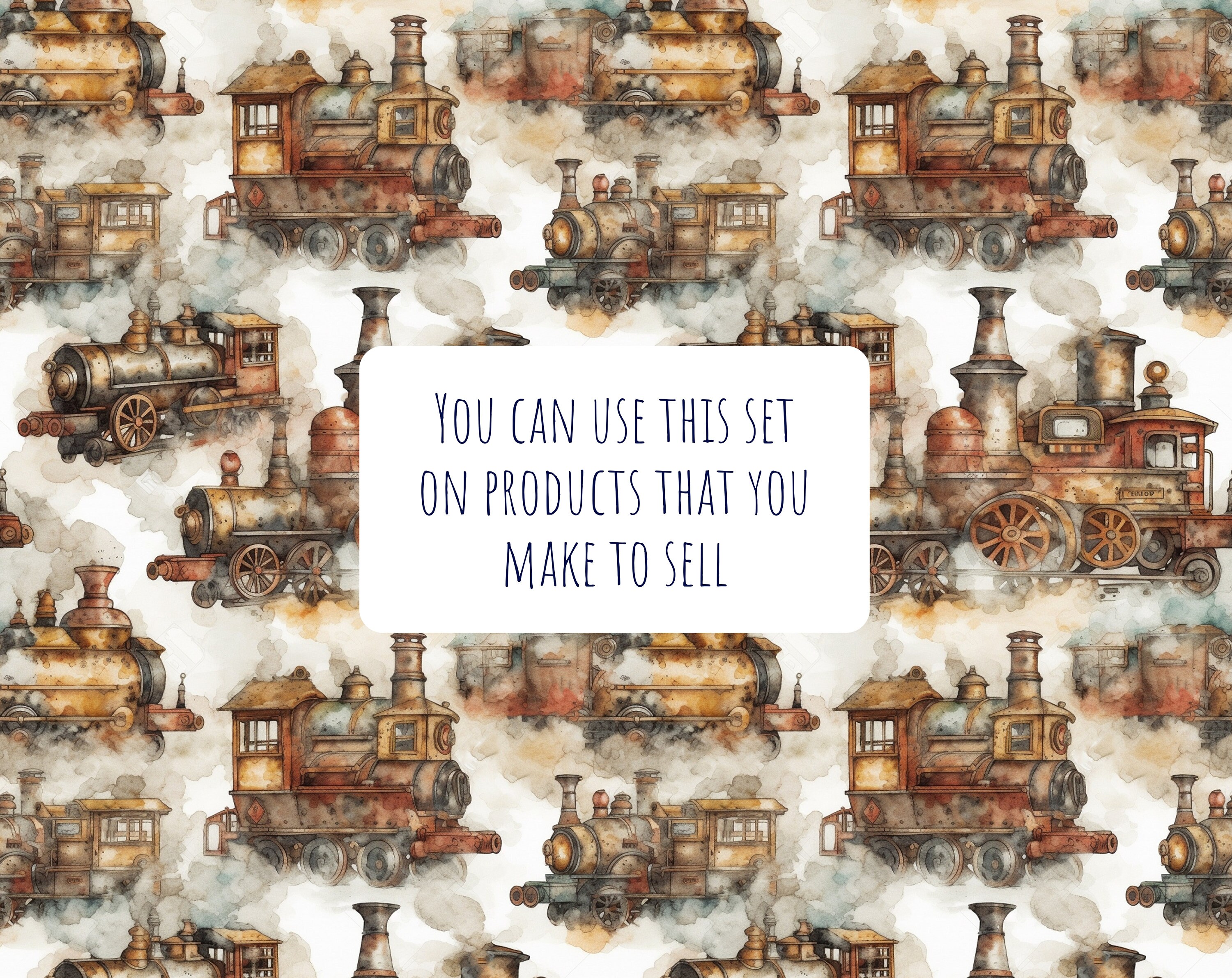 Steampunk Digital Paper Seamless Pattern City Pattern. - Etsy