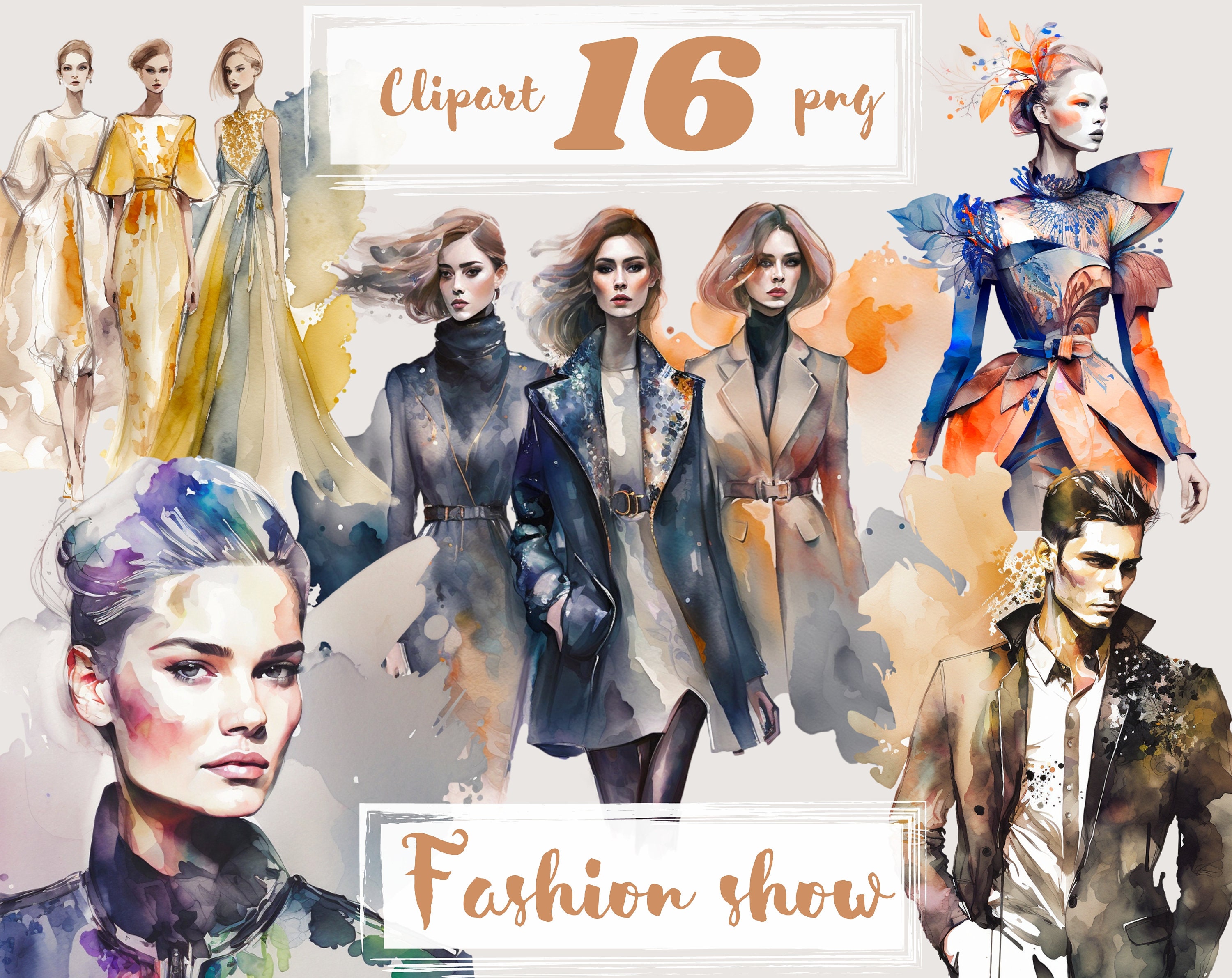 Fashion Show Clipart