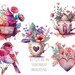 Love Clipart, Tea Time Clip Art, Png. Digital Watercolor. Free ...