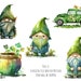 St.patrick 's Day Clipart, Leprechaun Watercolor Clipart, Irish Clipart ...