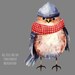 Winter Birds Clipart Christmas Clipart Winter Clipart Bird - Etsy