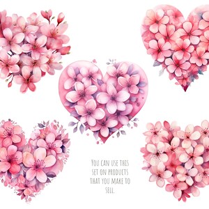 Pink Heart Clipart. Valentines Clipart, Love Clip Art, Wedding PNG ...