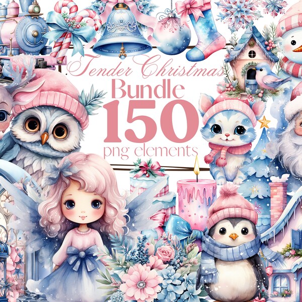 Christmas Digital Clipart - Etsy