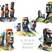 Easter Island Moai Statue Watercolor Clipart (PNG, Digital Download) - Etsy