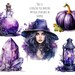 Halloween Clipart Watercolor Halloween Halloween Bundle - Etsy