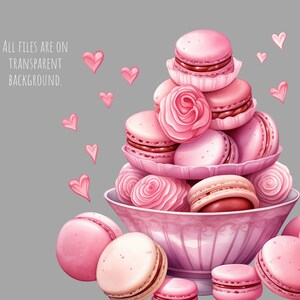 Cakes Clipart, Sweets Clip Art, St. Valentine's Day, Png. Digital ...