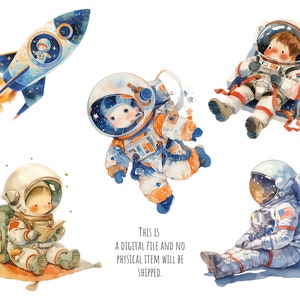 Space Clipart. Nursery Clipart. Children Clipart, Kid Clipart, Galaxy ...