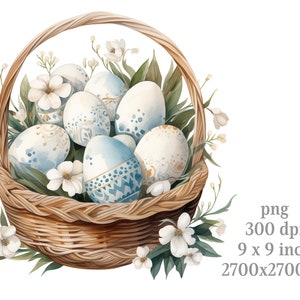 Easter Clipart, Spring Clipart, Easter Eggs Clipart, Boho Easter, Junk ...