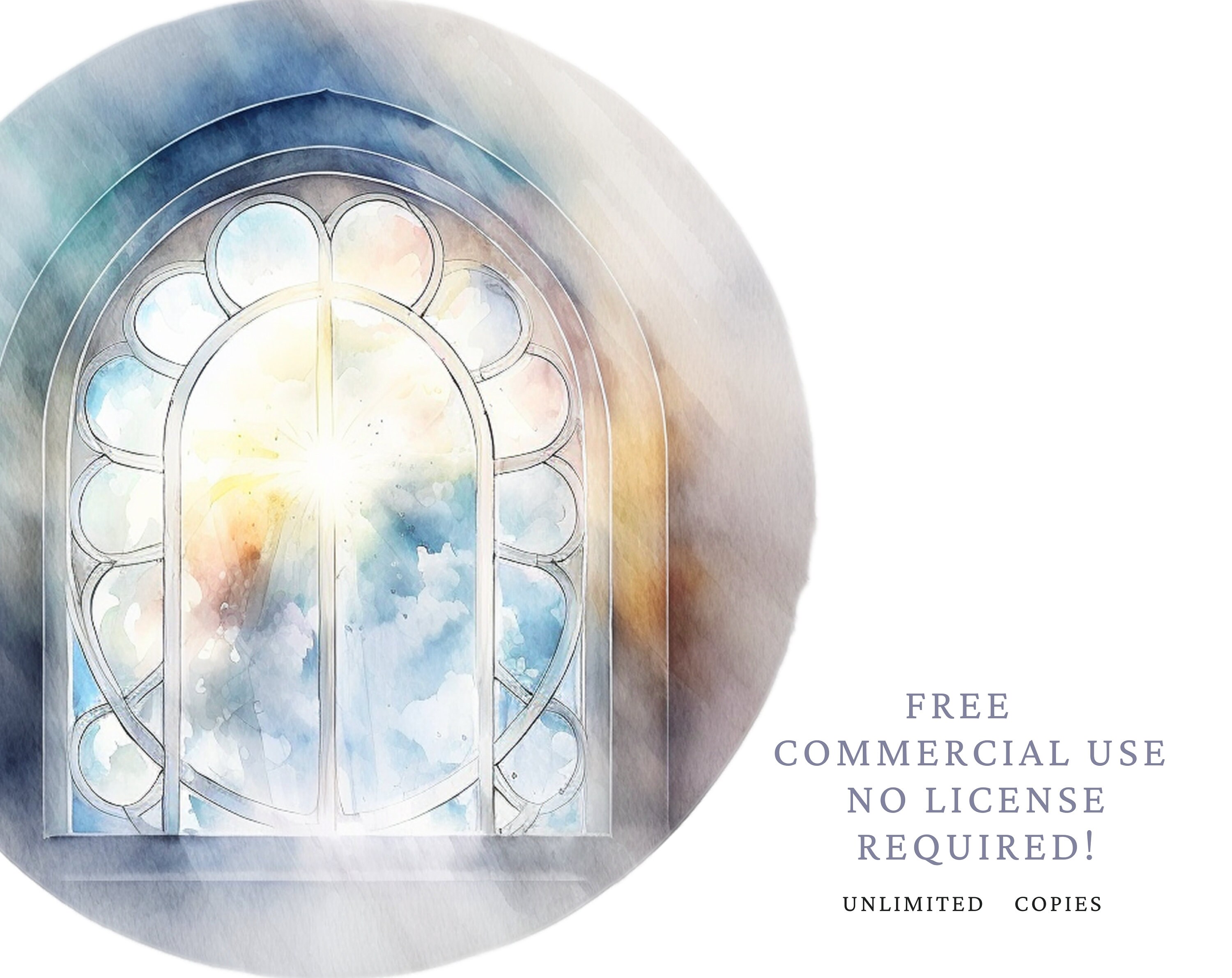 Window Clipart Heavenly Windows Clip Art Png. Digital - Etsy UK