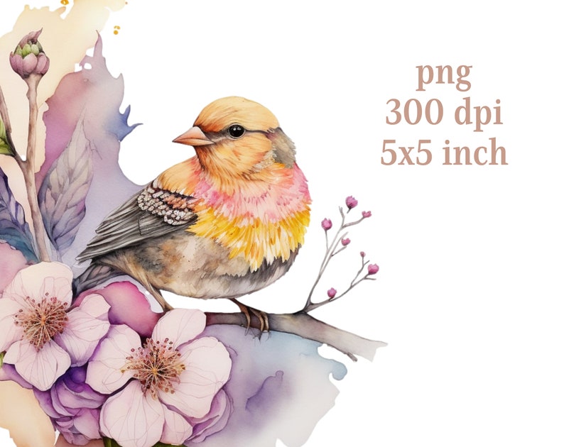 Easter Bundle. Spring Clipart, Pink Floral Clip Art, Boho Easter ...