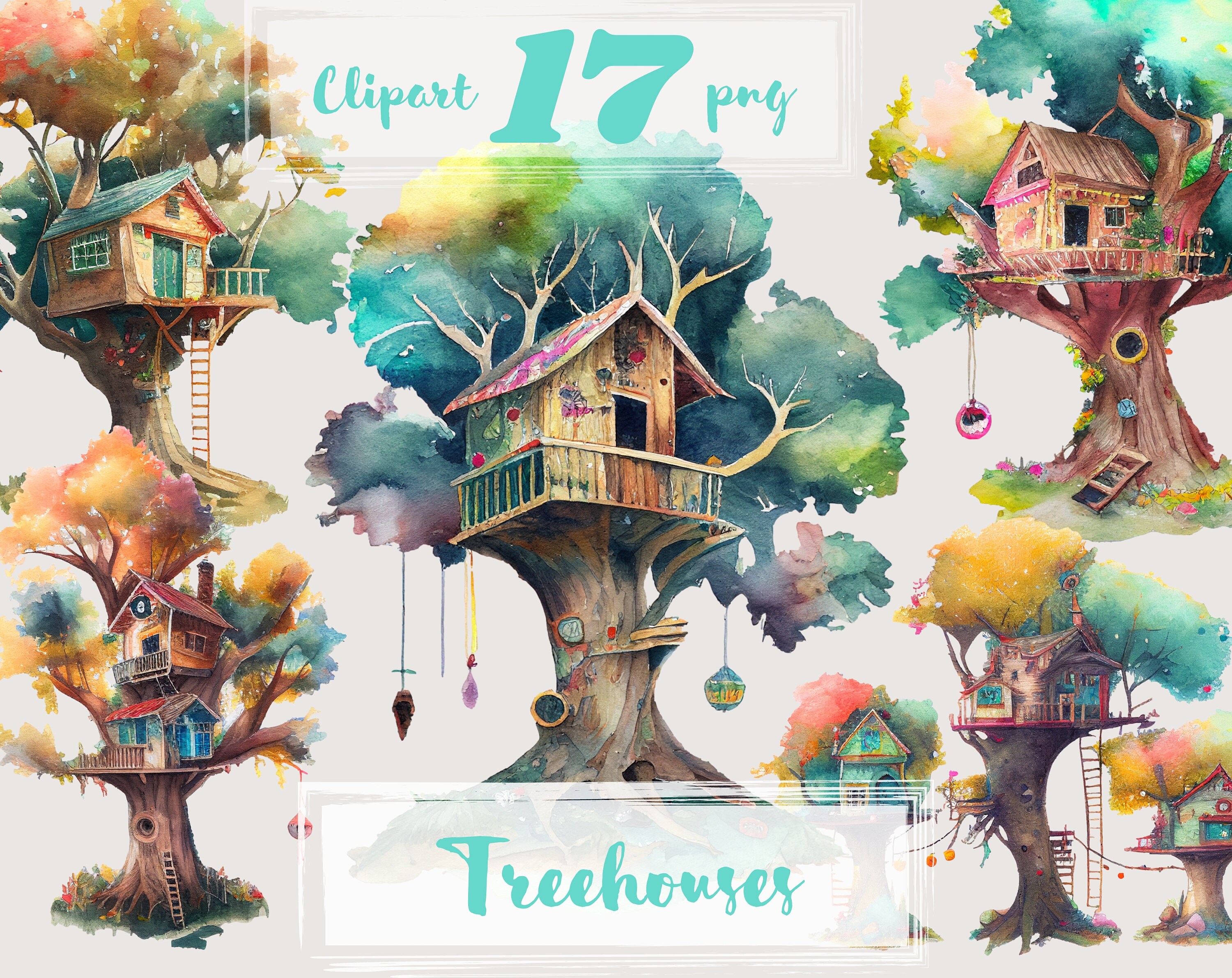Treehouse Clipart