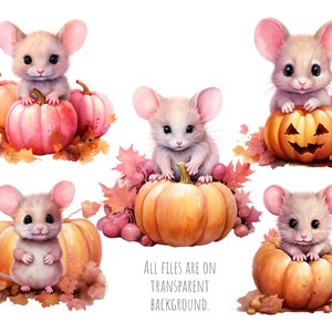 Mice Clipart. Halloween Clipart, Nursery Clipart. Garden Clipart, Mouse ...
