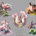Spring Castle Clipart, Palace Clip Art, Png. Digital Watercolor. Free ...