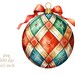 Christmas Balls Clipart. Christmas Decoration Clipart. Christmas ...