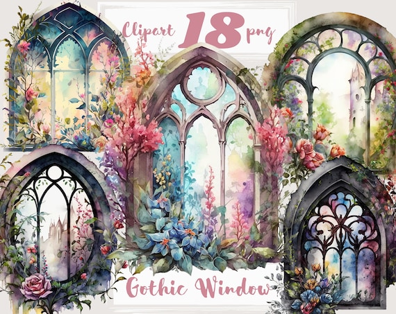 Clip Art Church Windows