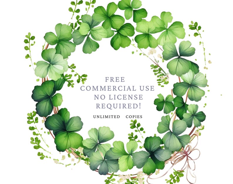 St.patrick 's Day Clipart Irish Clipart Clover Clipart. - Etsy