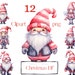 Pink Christmas Elf Clipart, Christmas Clipart. Christmas PNG Bundle ...