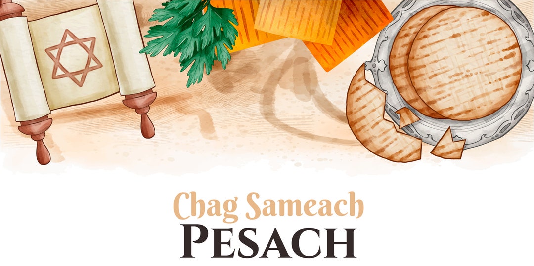 PESACH passover Banner Wall Decor - Etsy