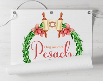 PESACH (passover) Banner | Wall Decor - Etsy
