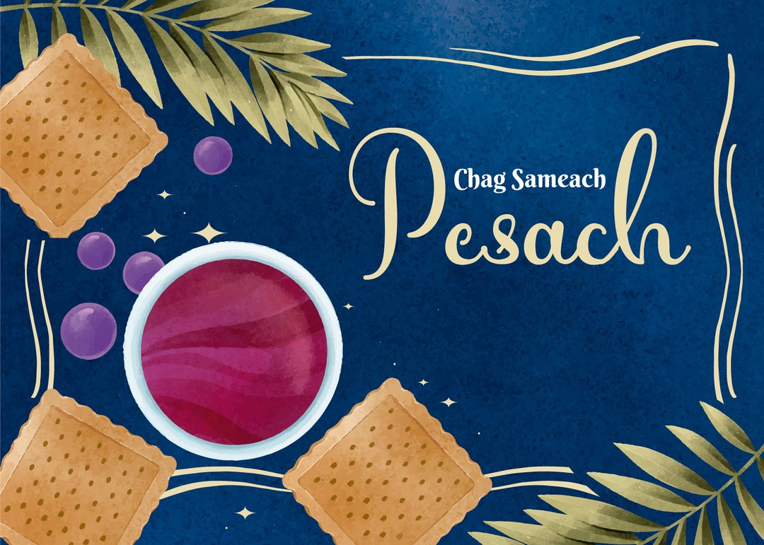 PESACH passover Banner Wall Decor - Etsy