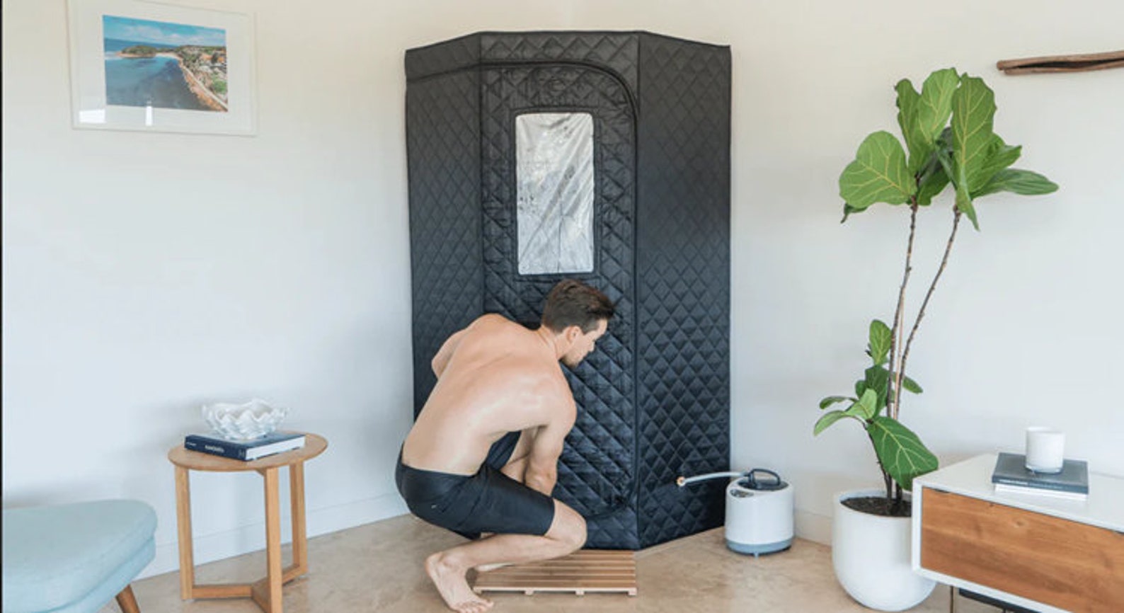 Portable Sauna Steam Tent for Home Use 2024, Pop up Sauna Box With ...