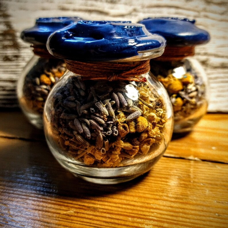 Anxiety Relief Spell Jar Crafted for Tranquility With Lavender ...