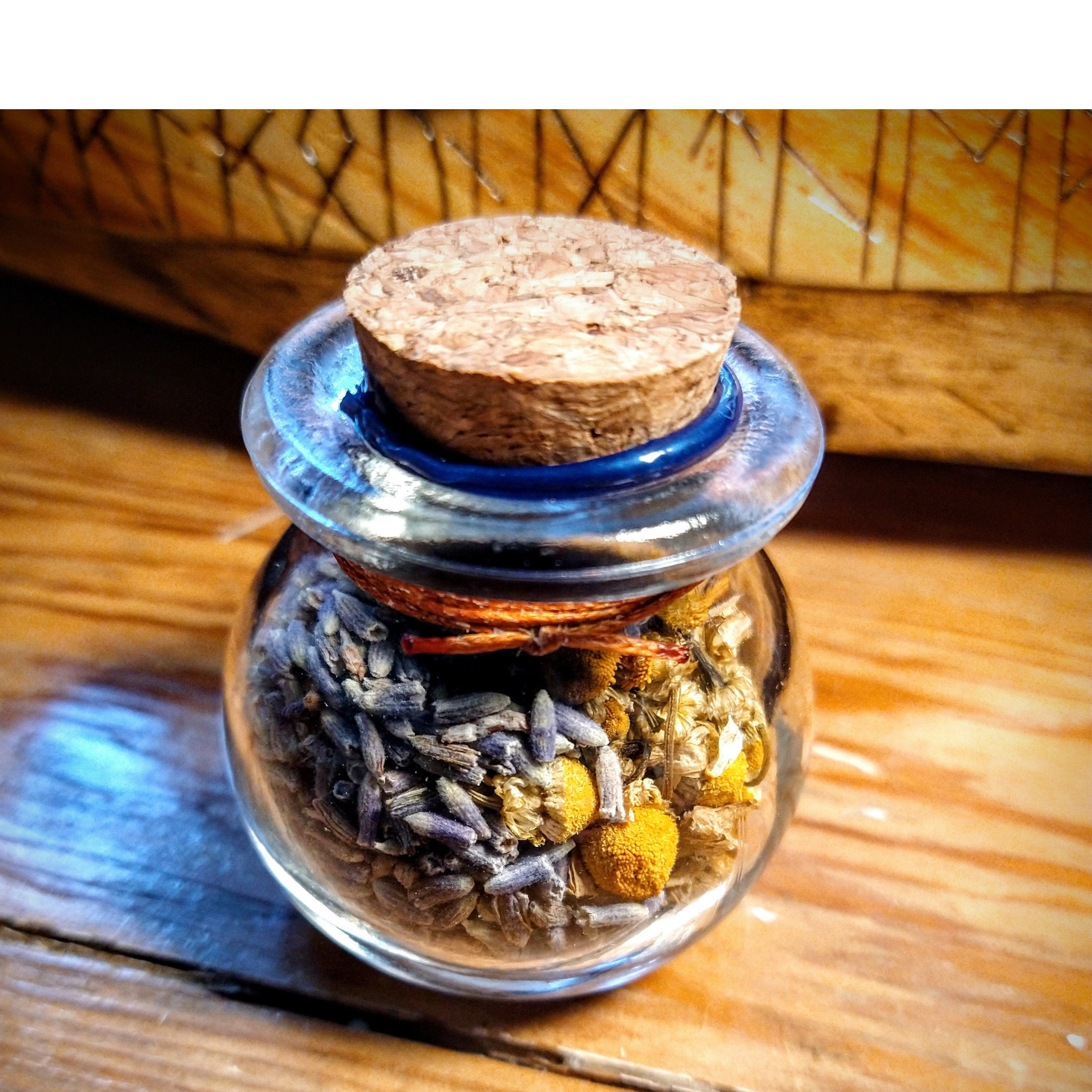 Anxiety Relief Spell Jar - Crafted for Tranquility With Lavender ...