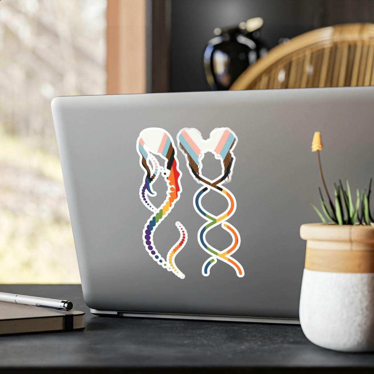 DNA Style LGBTQ Family Decal for Car - Etsy