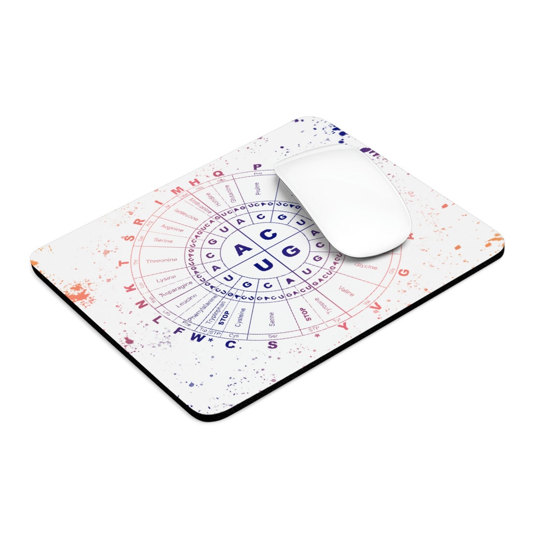 DNA Mouse Pad DNA Code Watercolor Art - Etsy
