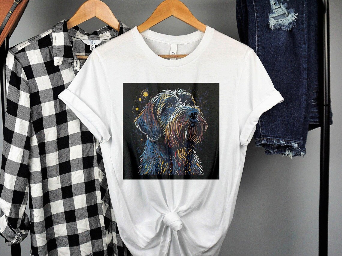 Wirehaired Pointing Griffon Pet Puppy Shirt,dog Breed Griffon Short ...