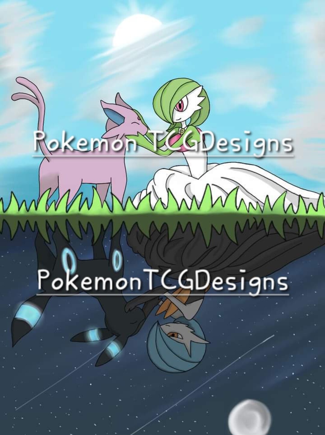 Gardevoir Card Sleeve Design - Etsy