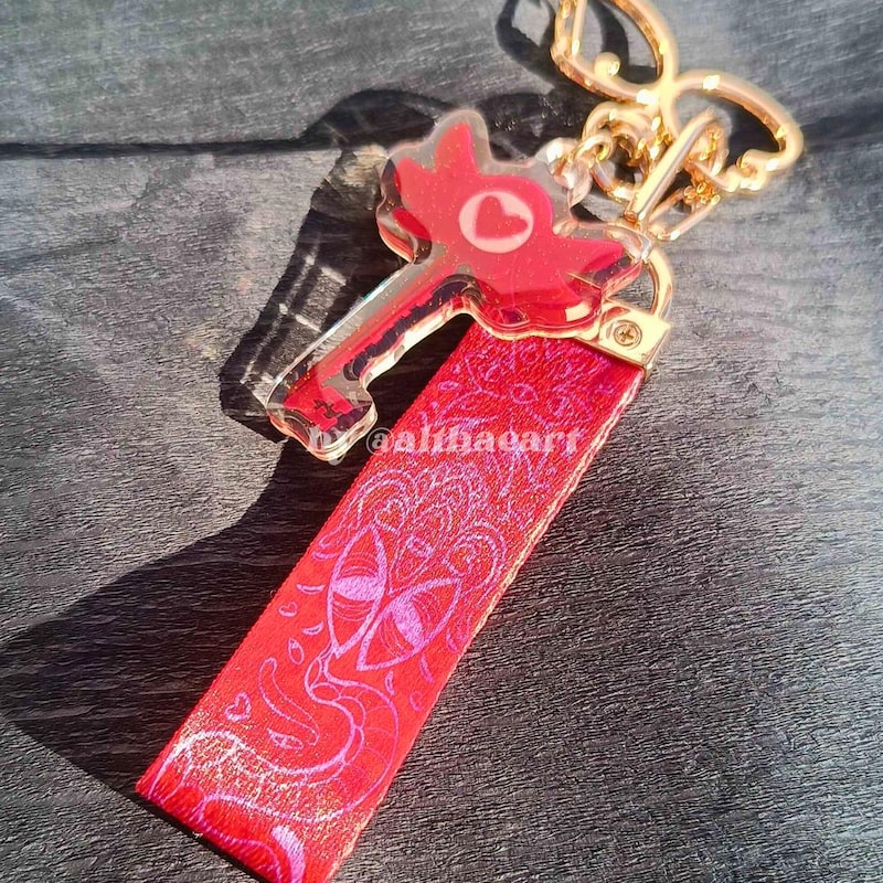 Hazbin Hotel Key Keychain - Etsy