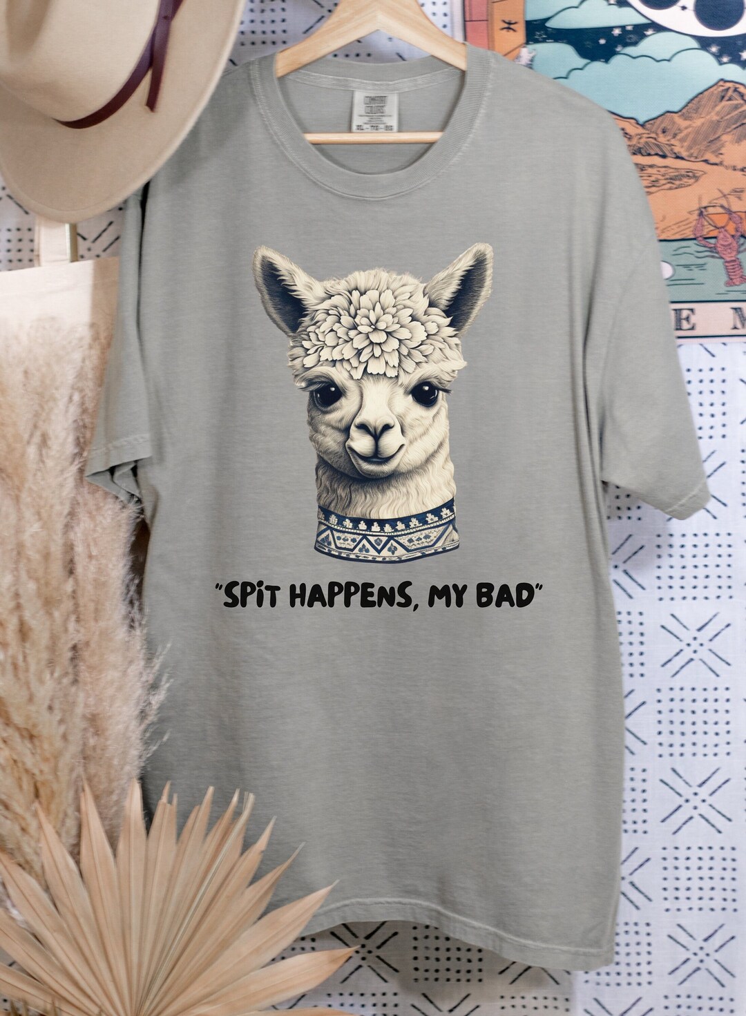 Best Alpaca Gift, Animated Alpaca Shirt, Alpaca Ugly Sweater, Mental ...