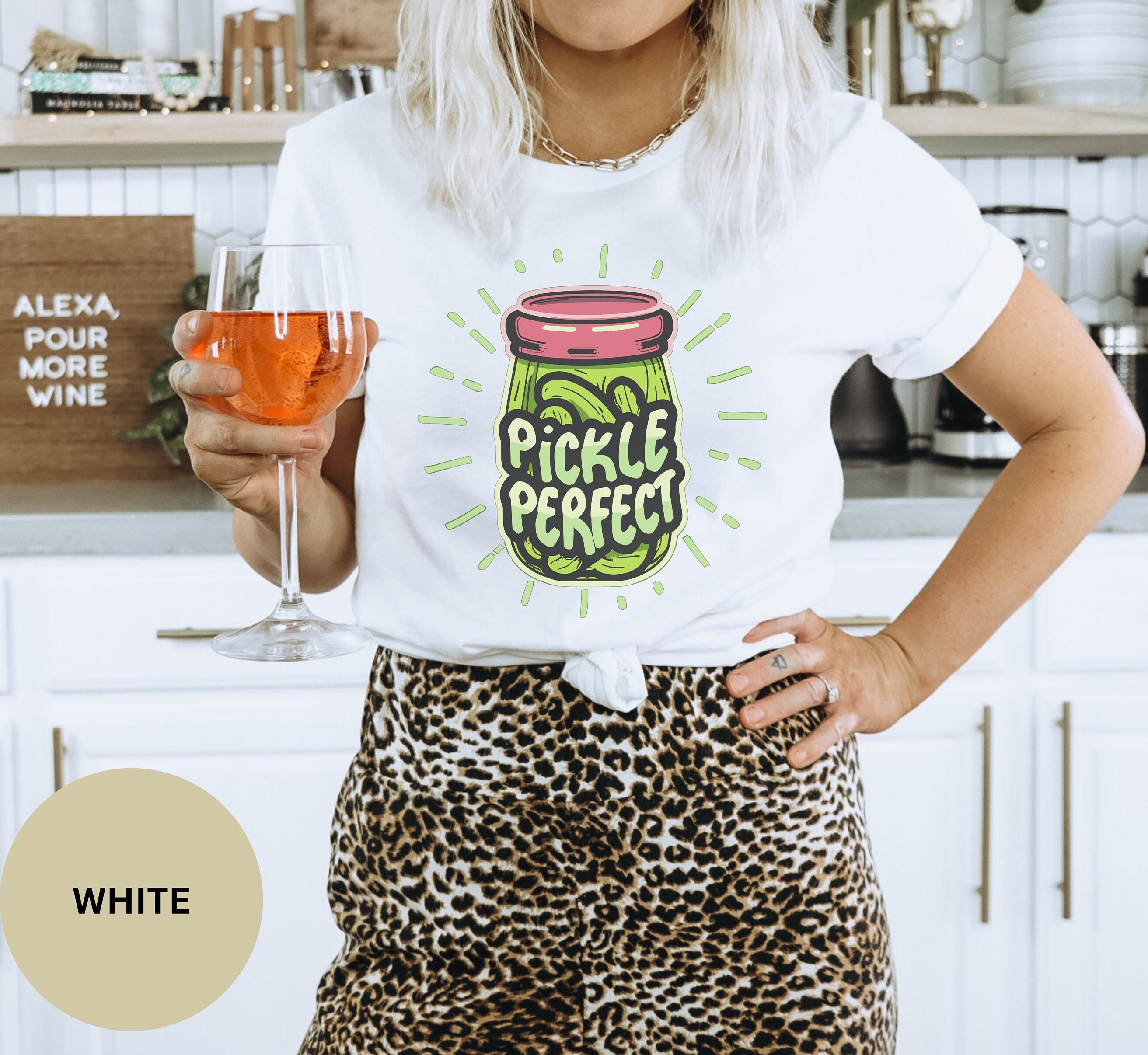 Oversized Pickle Perfect Shirt, Funny Pickle Shirt, Valentine Pickle ...