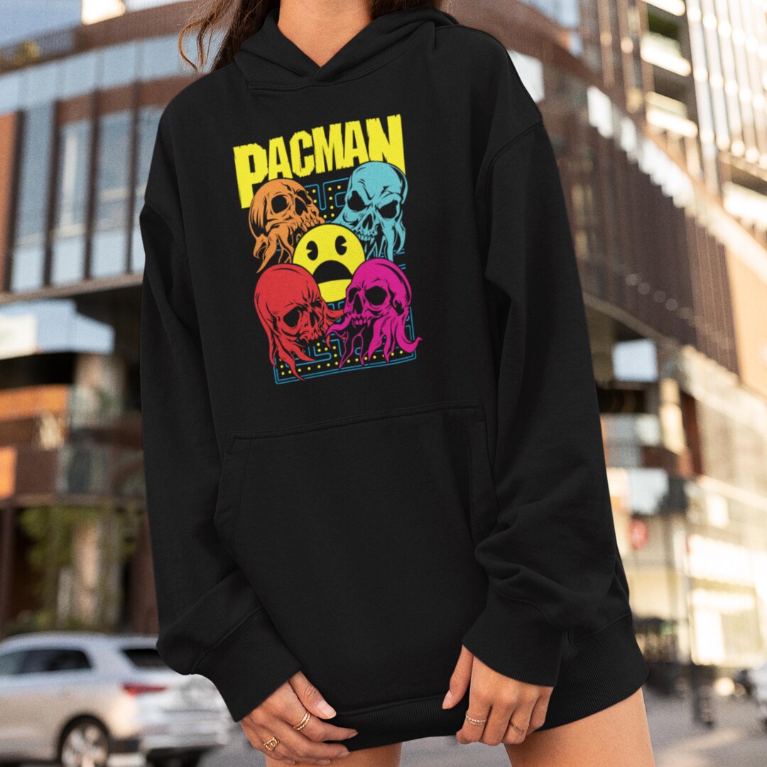 Unisex Oversized Vintage Inspired Pacman Arcade Game Night Matching ...