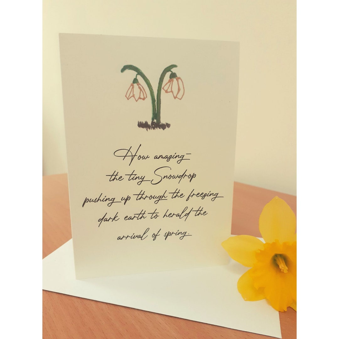 Inspiration Greeting Card of Hope - Etsy