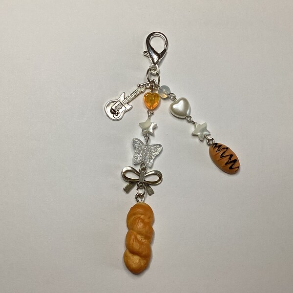 Bread Keychain - Etsy