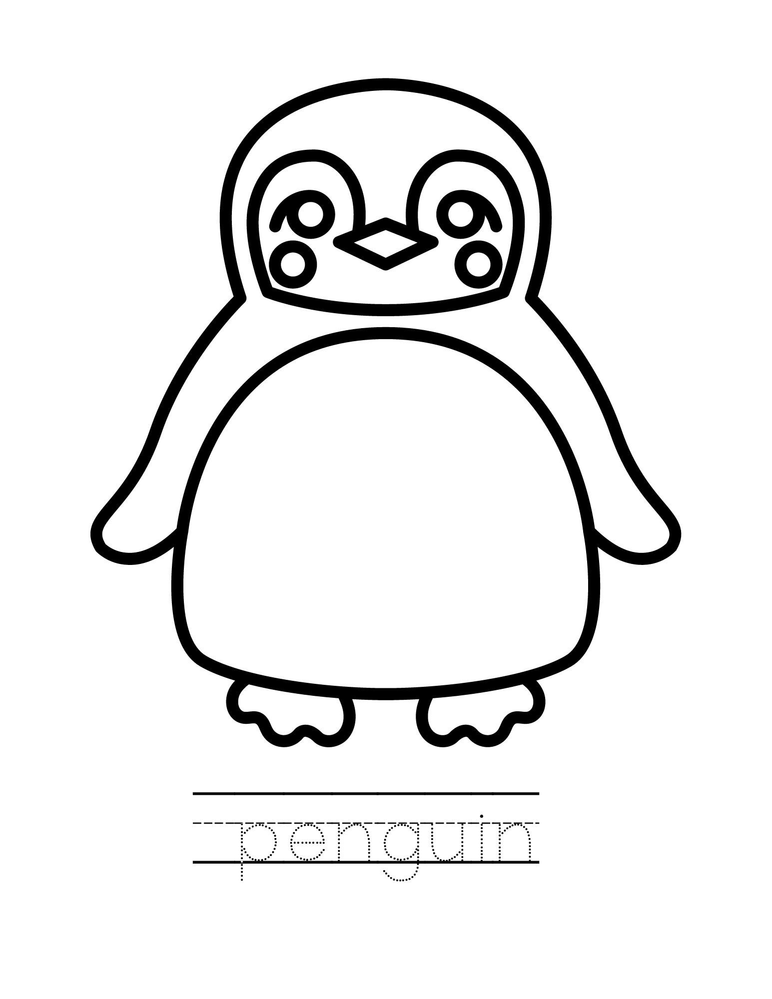 Printable Fun Zoo Animals Coloring Book for Kids With Word Tracing, Pre ...