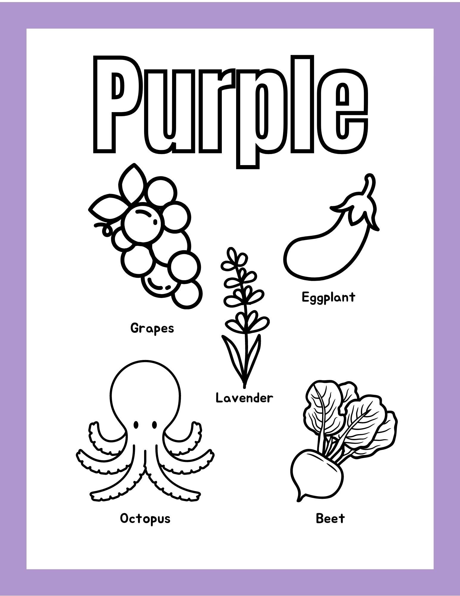 Printable Fun Kids Educational Coloring Activities, Advance Reading ...